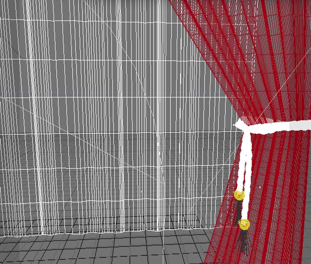 Theatre Curtains 3d C4d