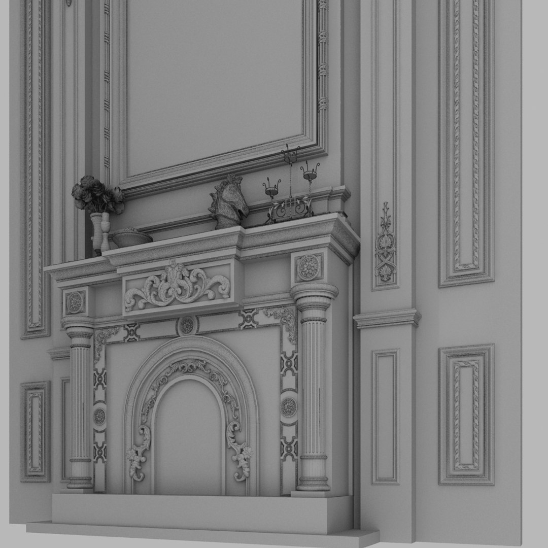 3D classic firehouse model - TurboSquid 1354142