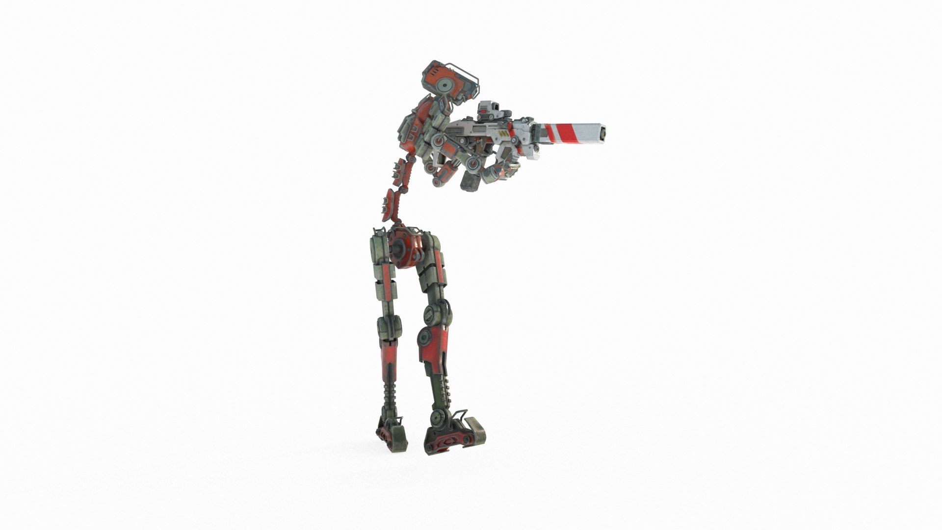 Future Sci-fi Security Robots 3D Model - TurboSquid 2279847