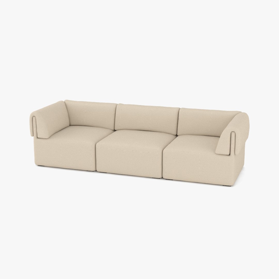 Gubi Wonder Sofa 3D 모델 - TurboSquid 2094705