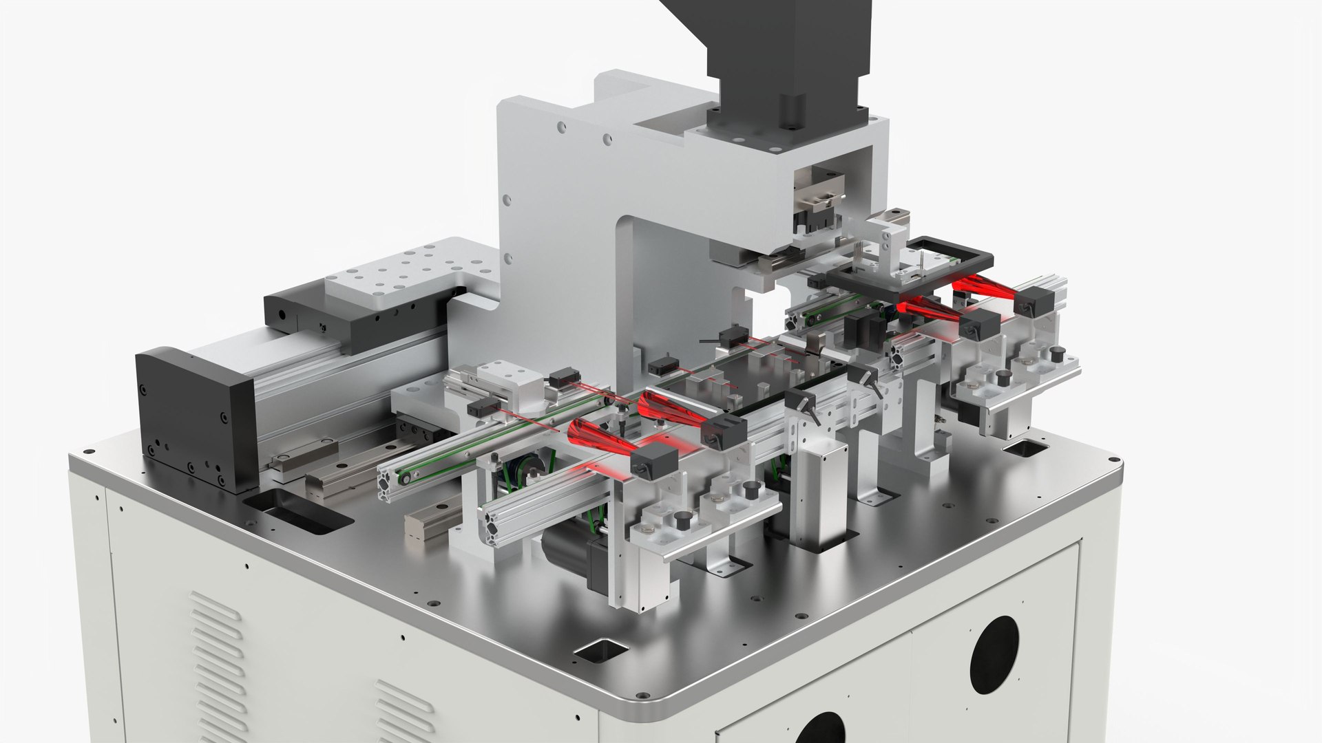Automatic Photoelectric Sensor Assembly Machine 3D - TurboSquid 2027072