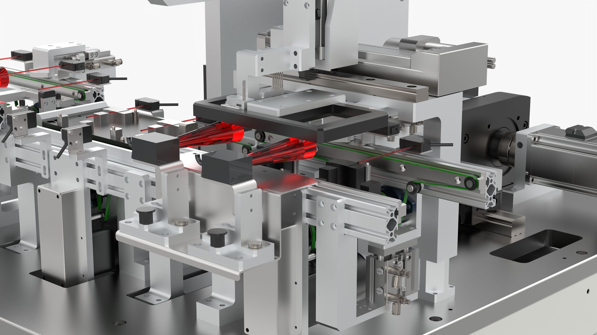 Automatic Photoelectric Sensor Assembly Machine 3D - TurboSquid 2027072