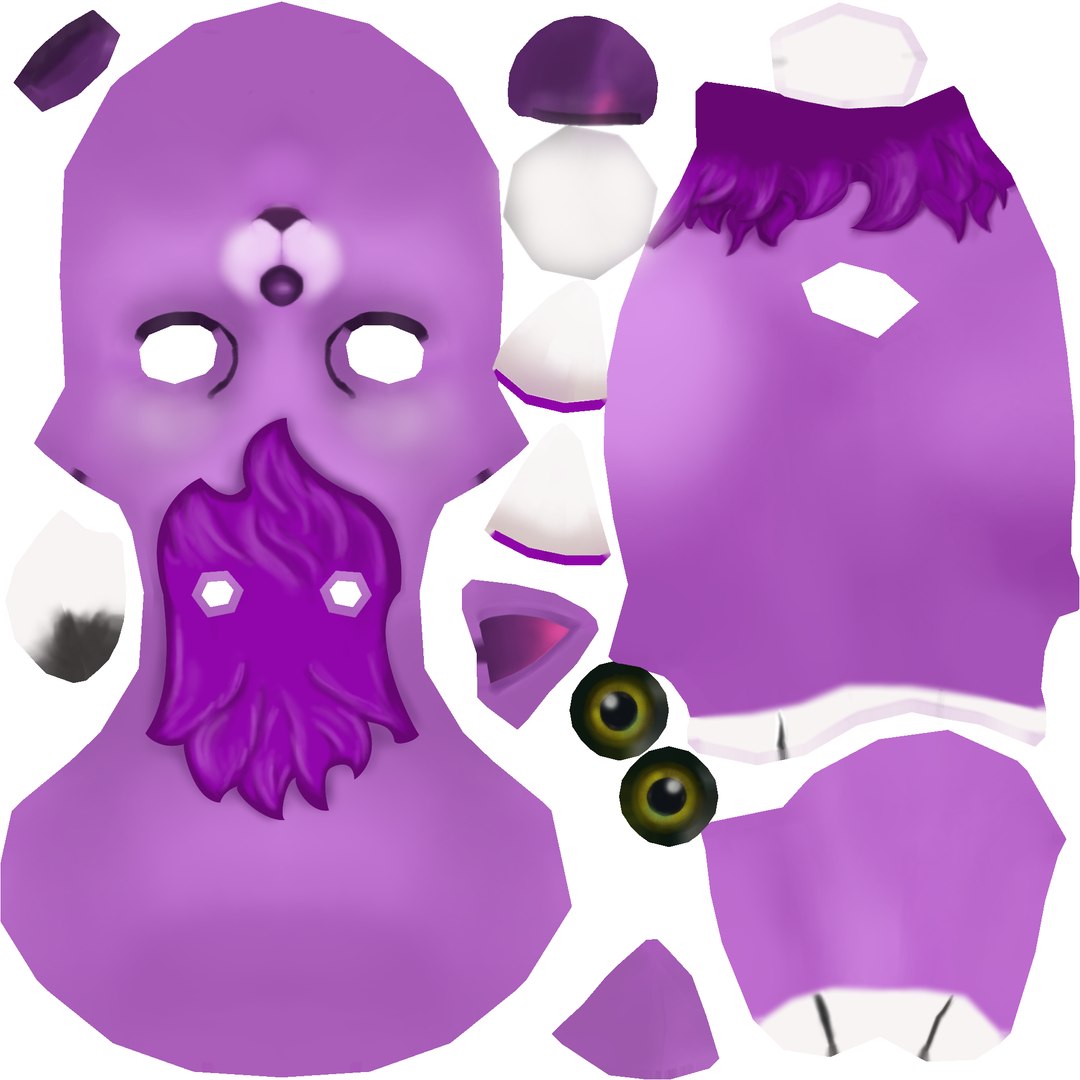 3D cute cartoon goat mobile model - TurboSquid 1395696