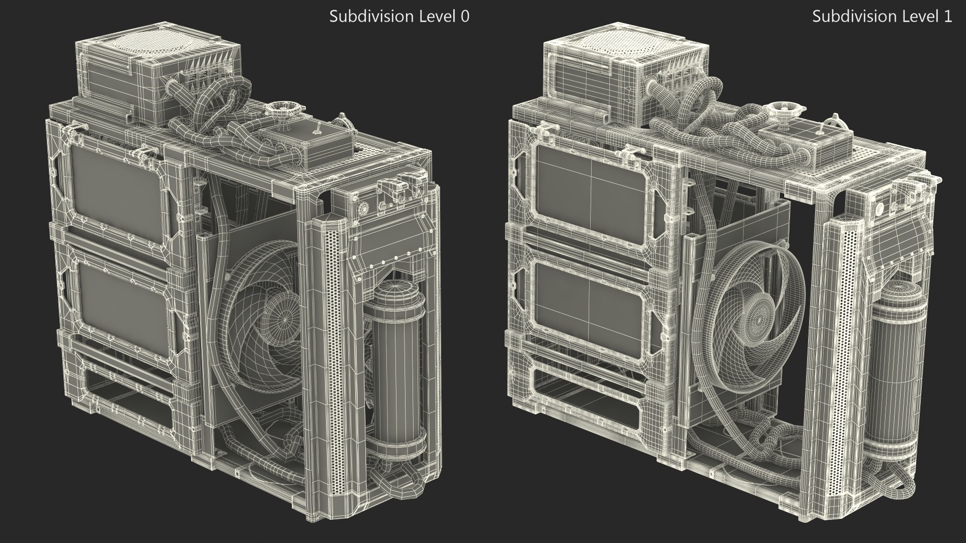 Cyberpunk Style Gaming PC 3D - TurboSquid 2112328