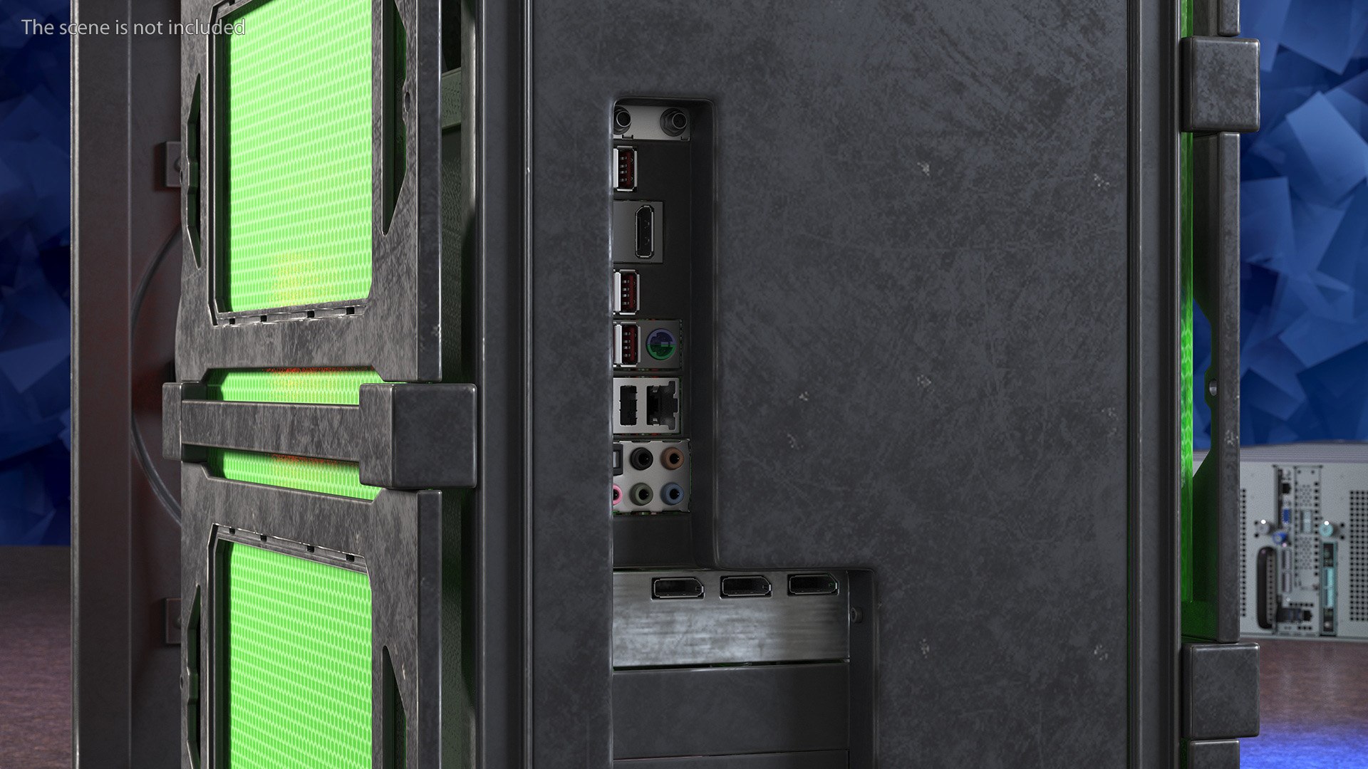 Cyberpunk Style Gaming PC 3D - TurboSquid 2112328