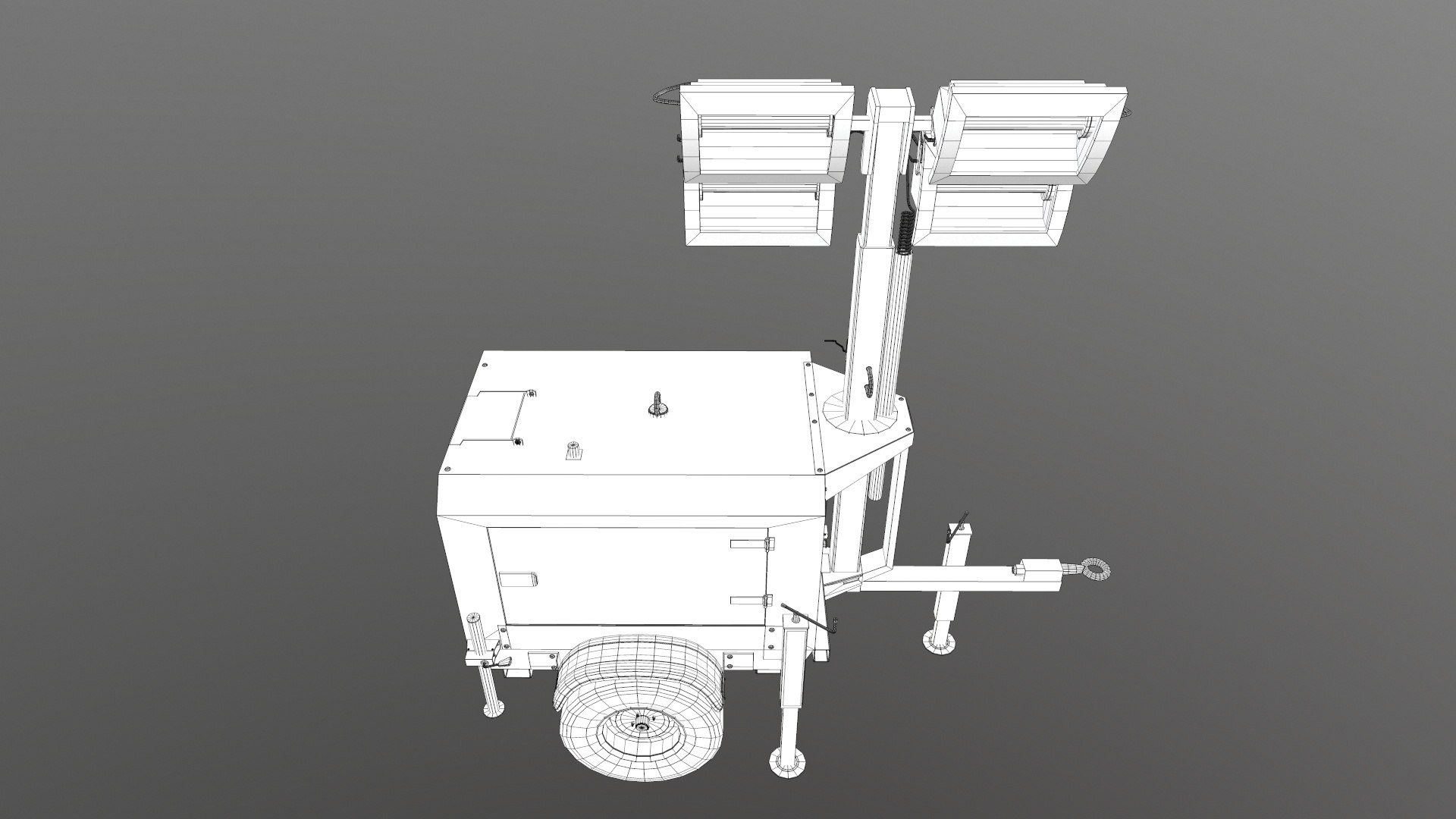 Tower Lamp 3D Model 3D Model - TurboSquid 1927888