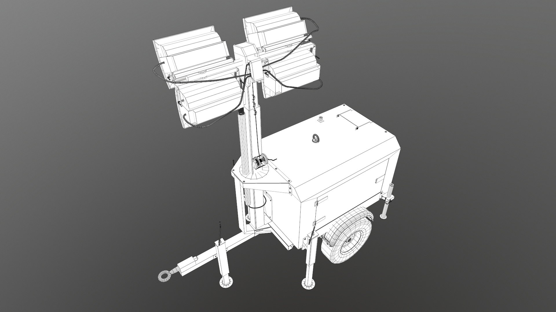 Tower Lamp 3D Model 3D Model - TurboSquid 1927888