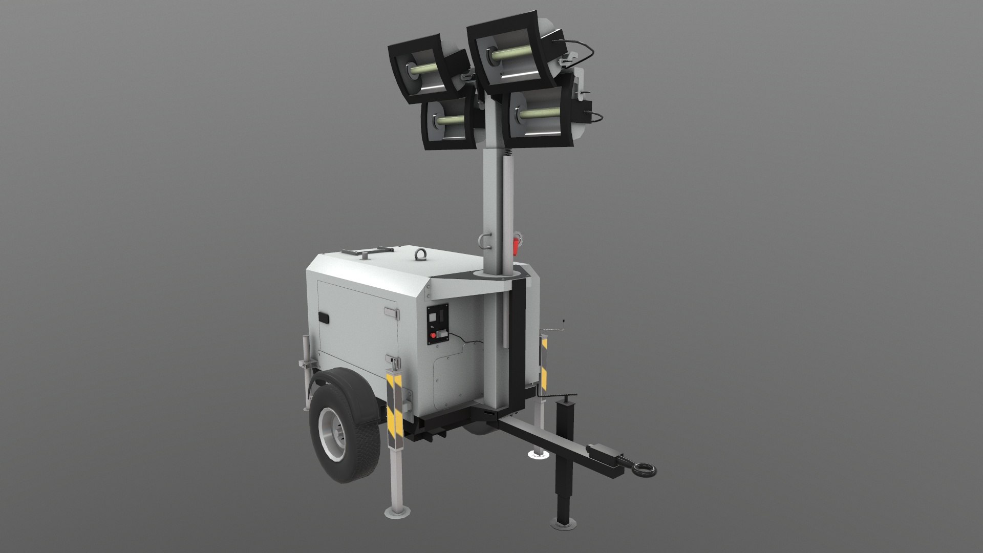 Tower Lamp 3D Model 3D model - TurboSquid 1927888