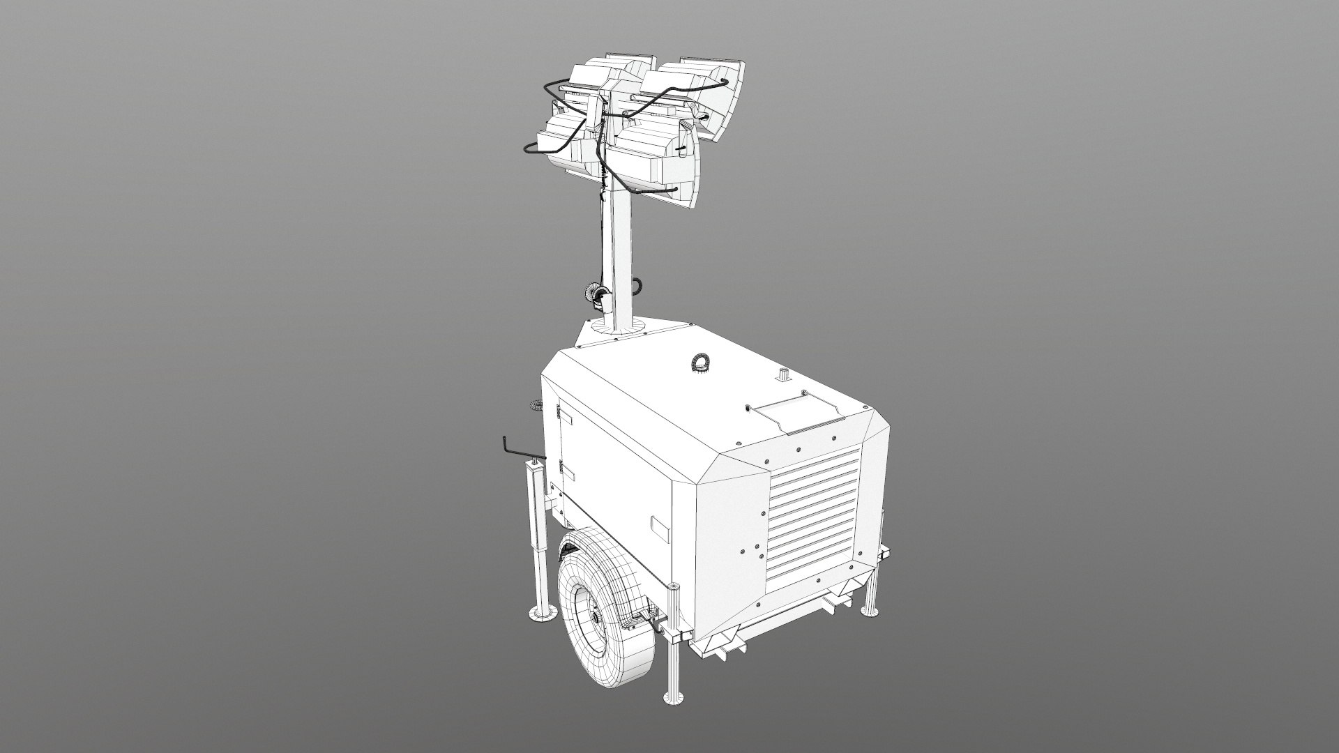 Tower Lamp 3D Model 3D Model - TurboSquid 1927888