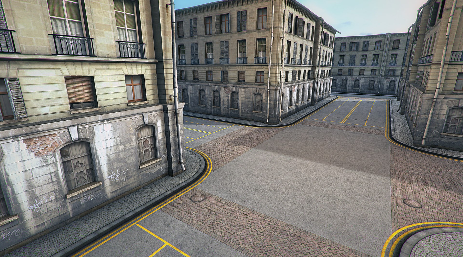 3D Modular Road Set Hd Model - TurboSquid 1161669