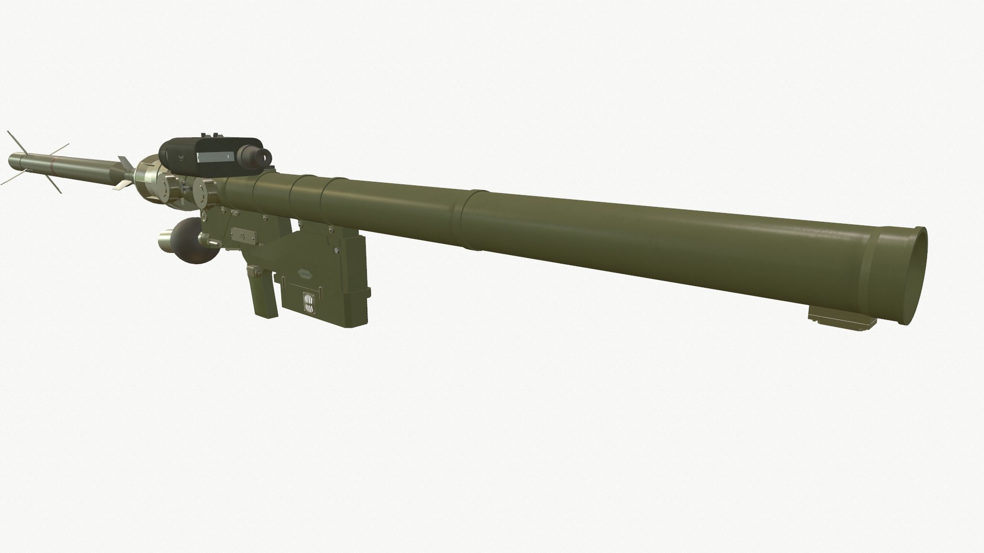 Man-portable Anti-aircraft Missile Verba Model - TurboSquid 1281735