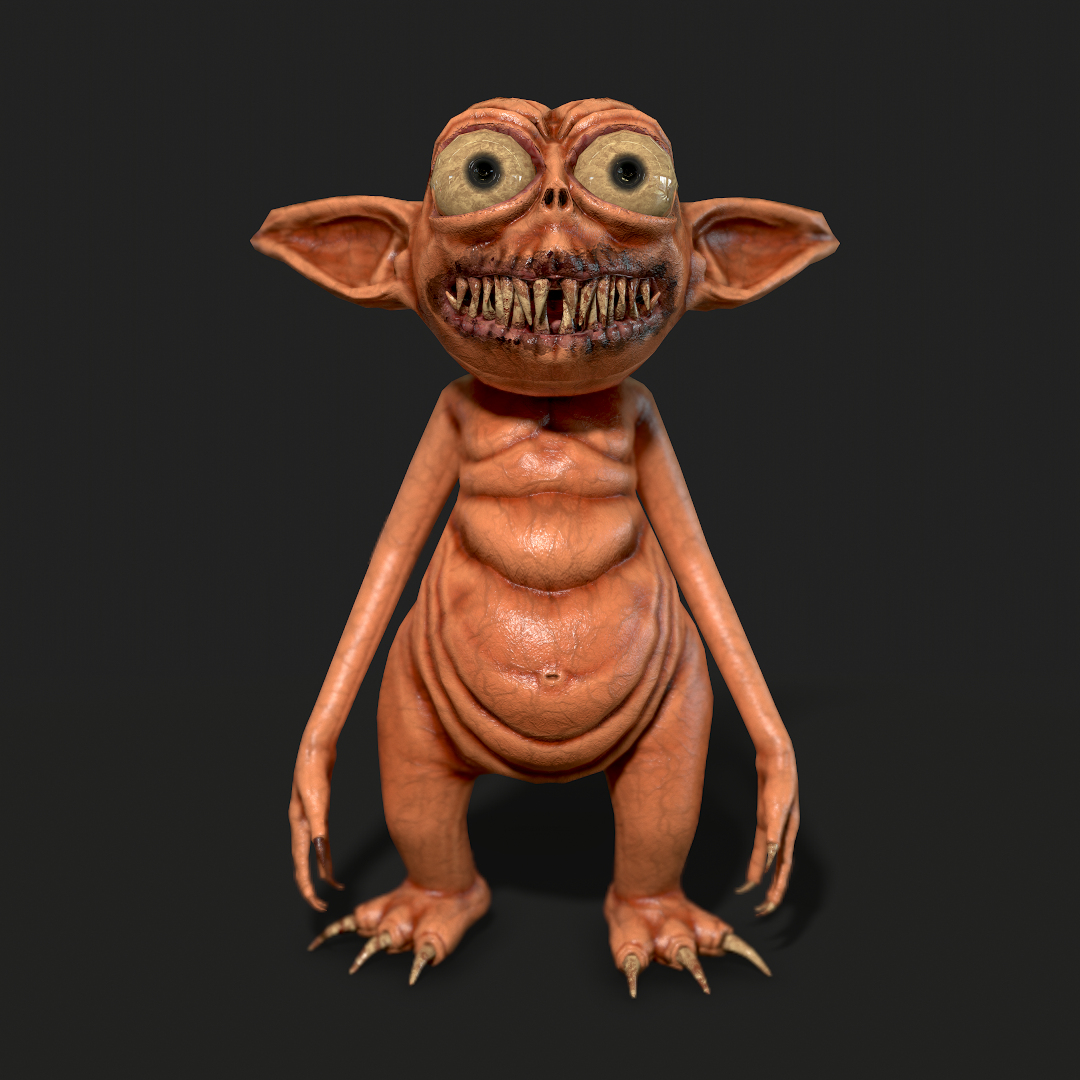 3D Young Imp Model - TurboSquid 1527704