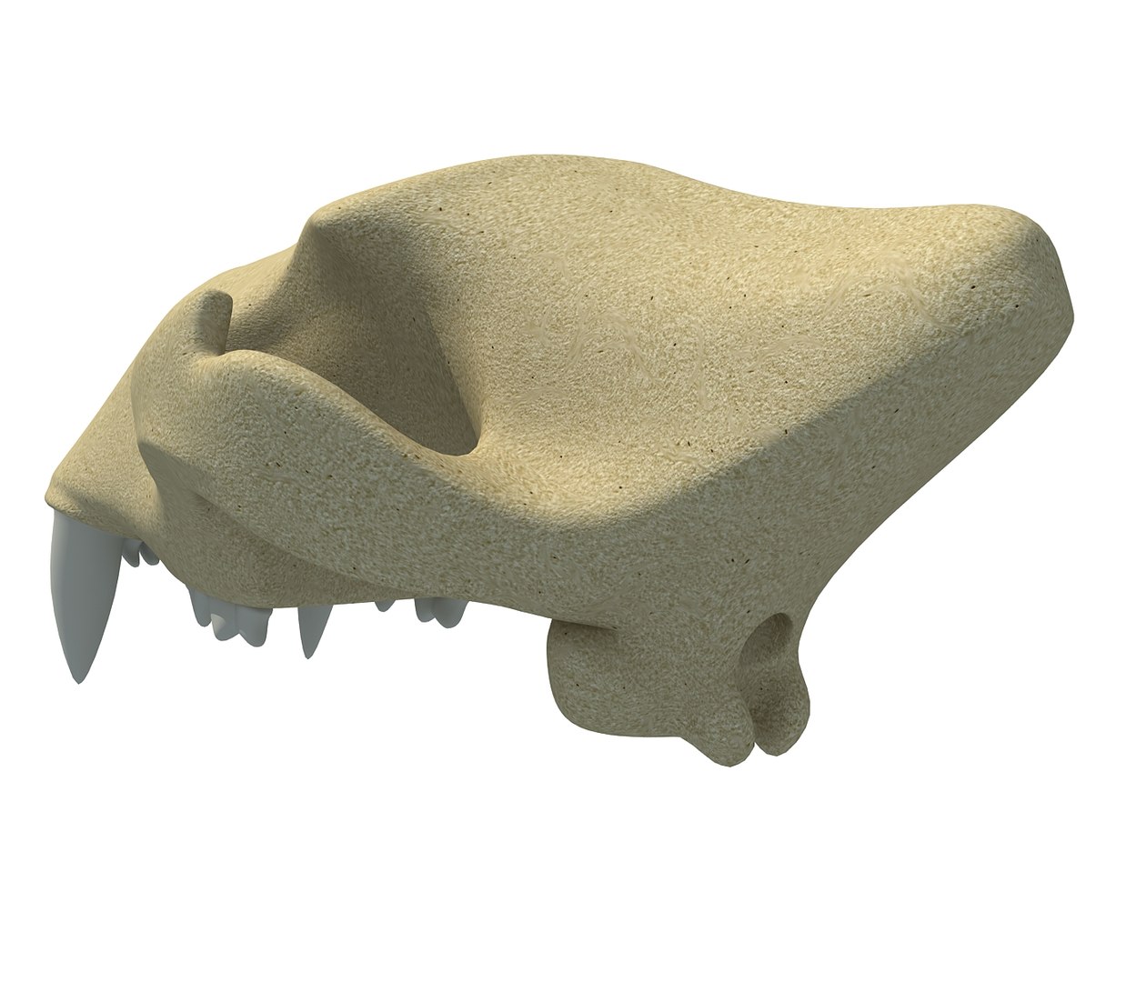 3D Lion Skull Model - TurboSquid 1177700