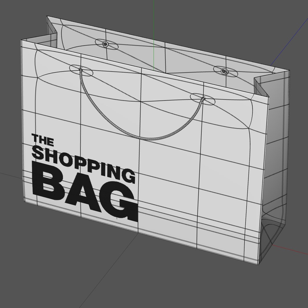 Carrier Bag 3d C4d