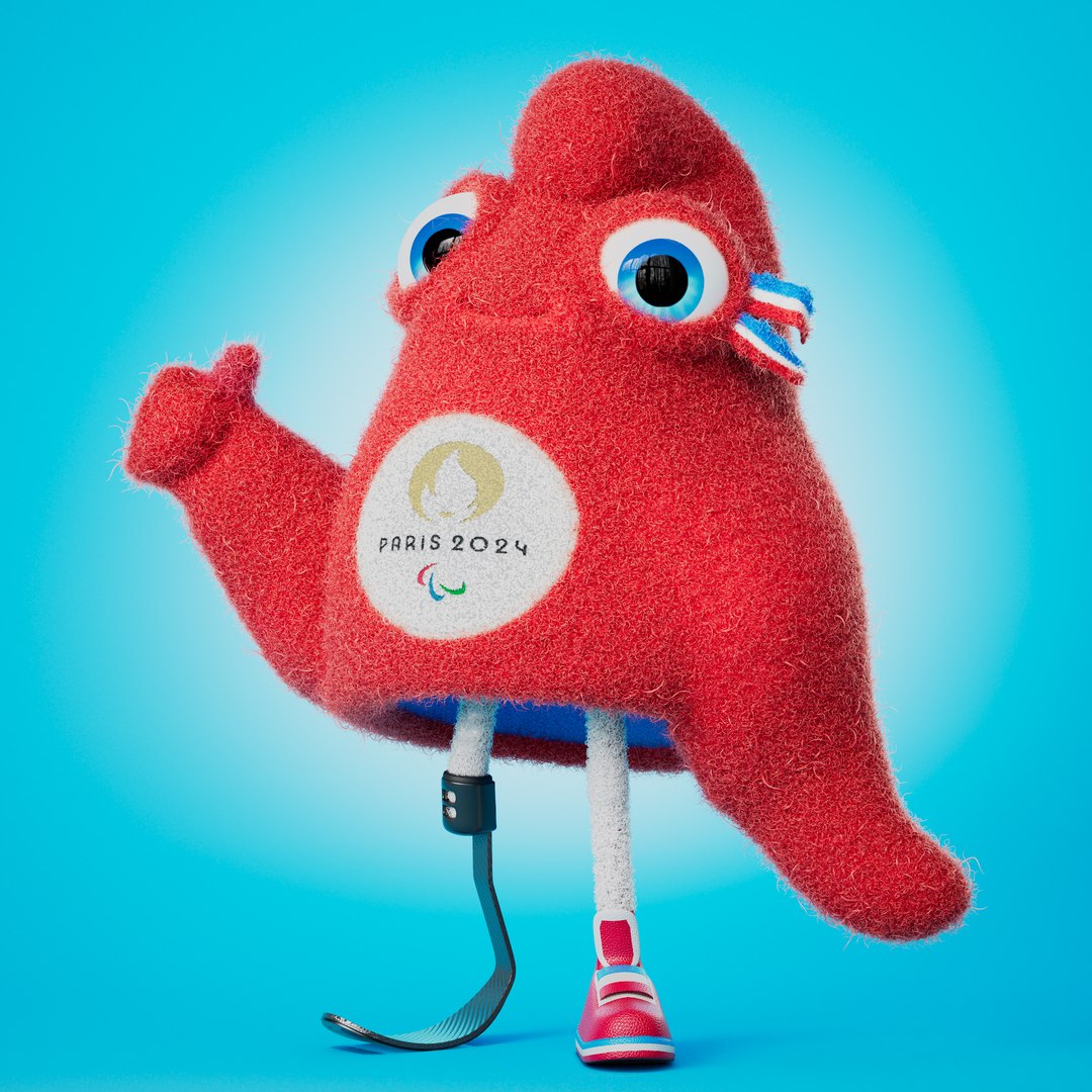 The Phryges - Olympics Paralympics 2024 Mascots 3D Model - TurboSquid ...