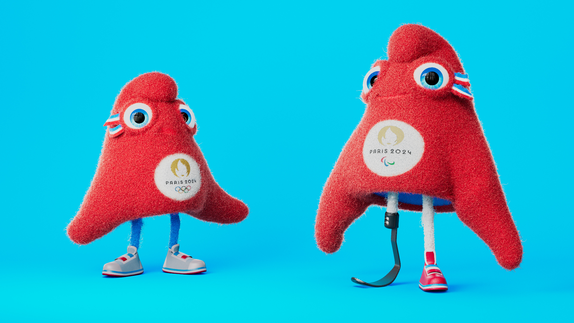 The Phryges - Olympics Paralympics 2024 Mascots 3D Model - TurboSquid ...