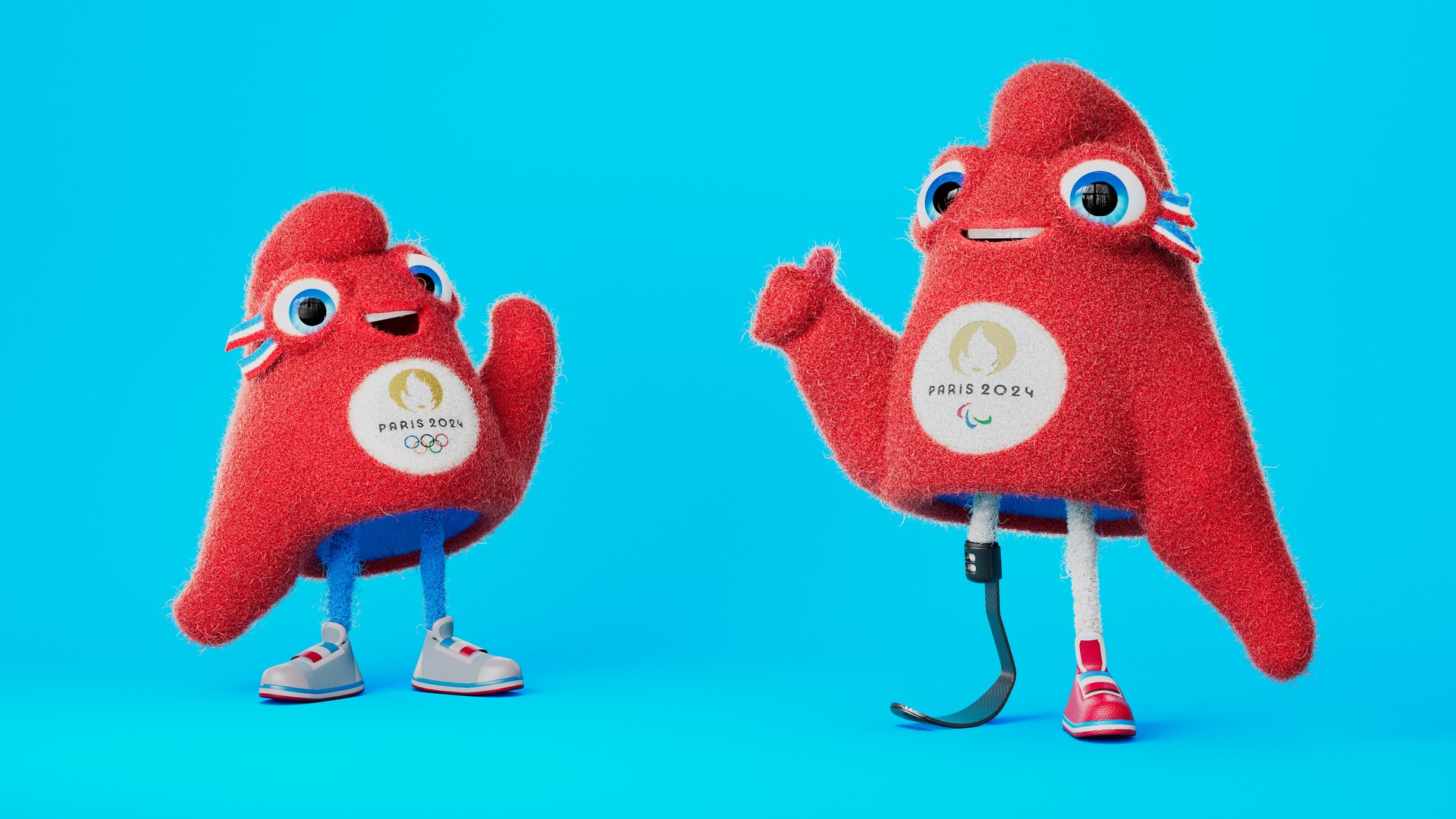 The Phryges - Olympics Paralympics 2024 Mascots 3D Model - TurboSquid ...