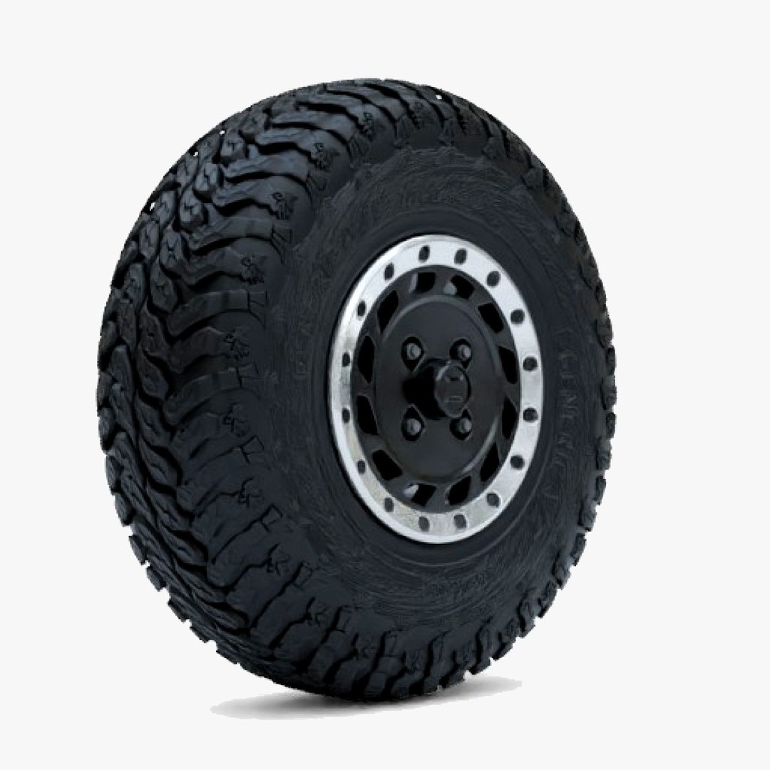 Generic Buggy Wheel With Rim 3D model - TurboSquid 2157659