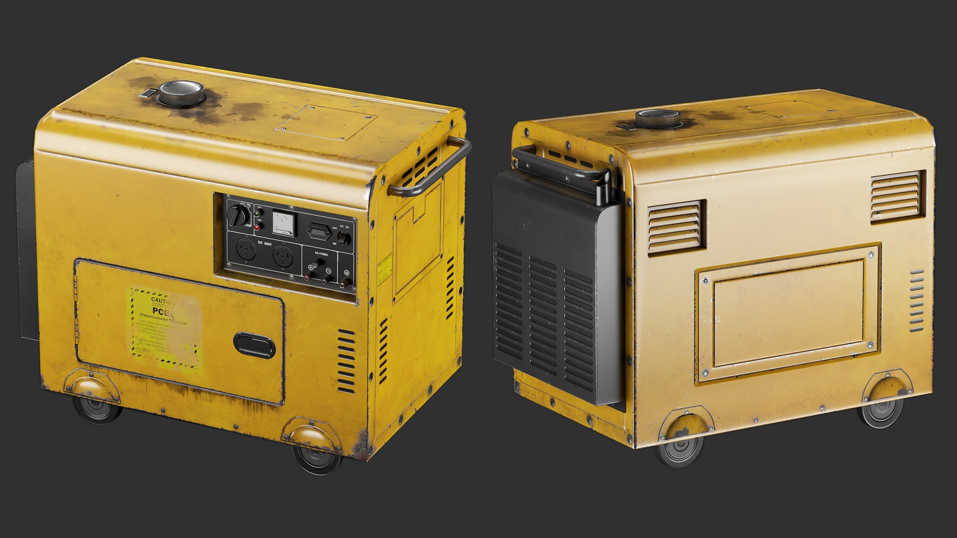 Generator Model - TurboSquid 1718437