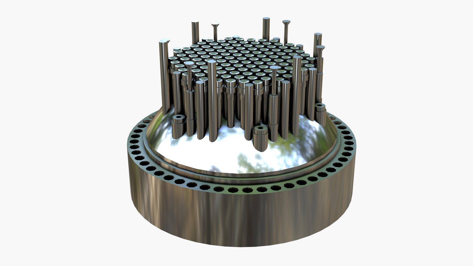 Nuclear Reactor Full Assembly 3D Model Collection - Complete Reactor ...