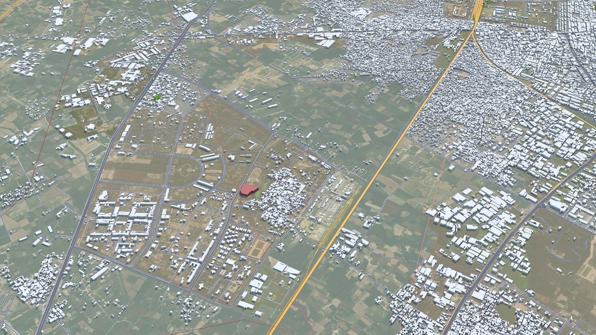 3D Model Meerut Uttar Pradesh India - TurboSquid 2113163