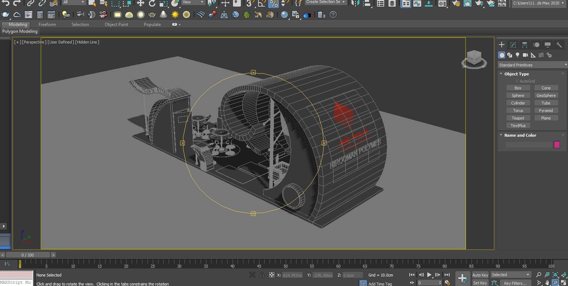 Exhibition Stand Booth Camera 3D Model - TurboSquid 1607641