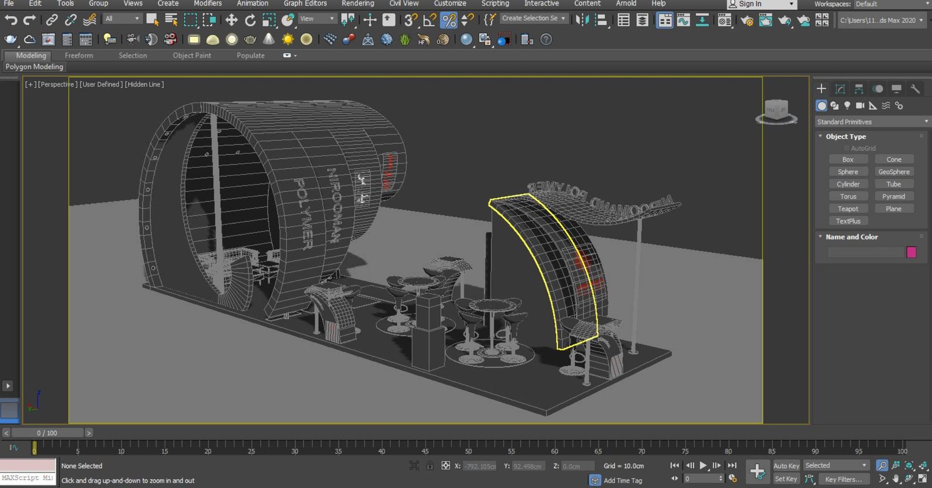 Exhibition Stand Booth Camera 3D Model - TurboSquid 1607641