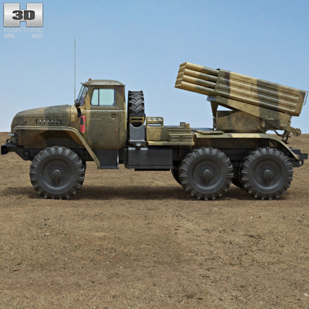 Bm-21 Grad Bm Model - TurboSquid 1226338