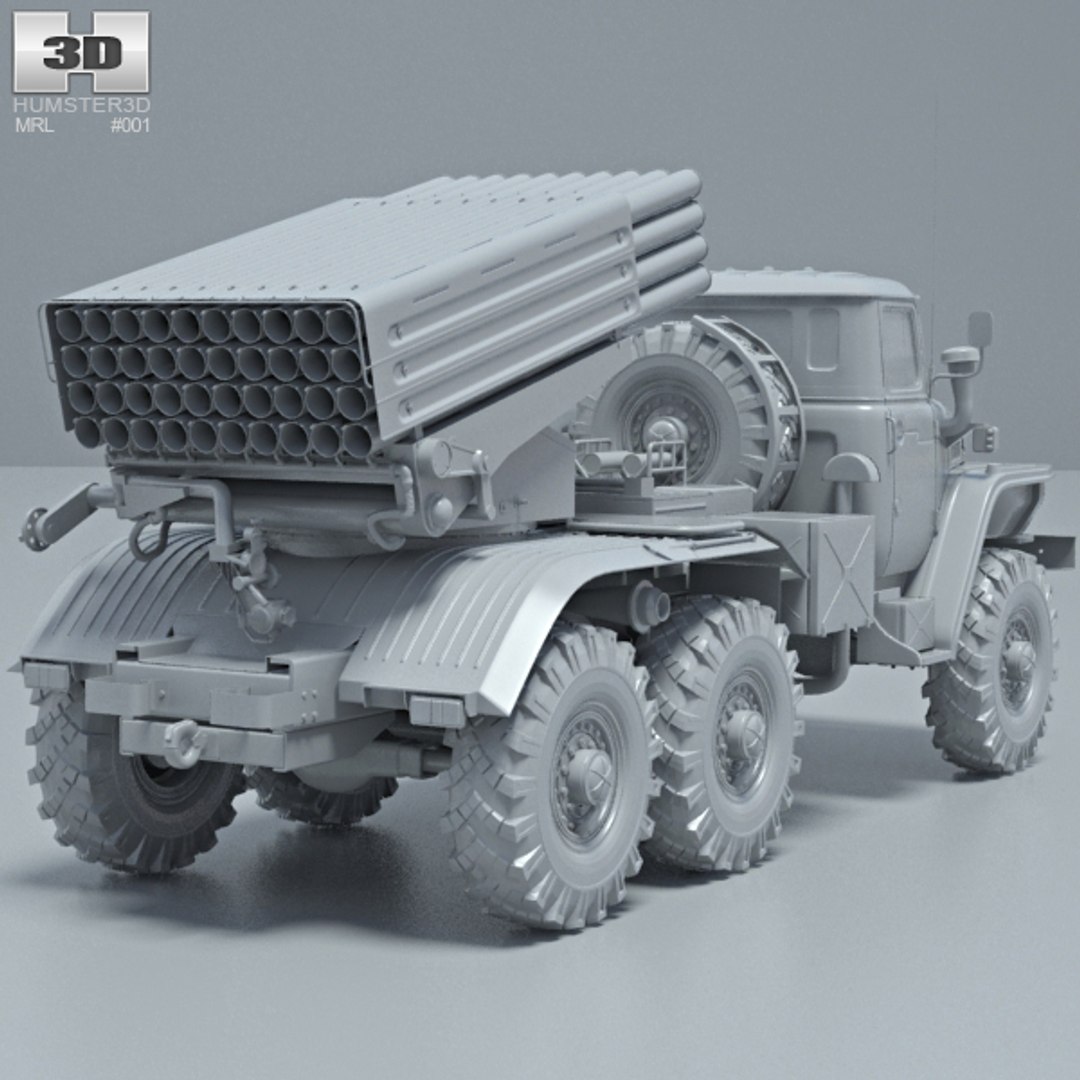 Bm-21 Grad Bm Model - TurboSquid 1226338