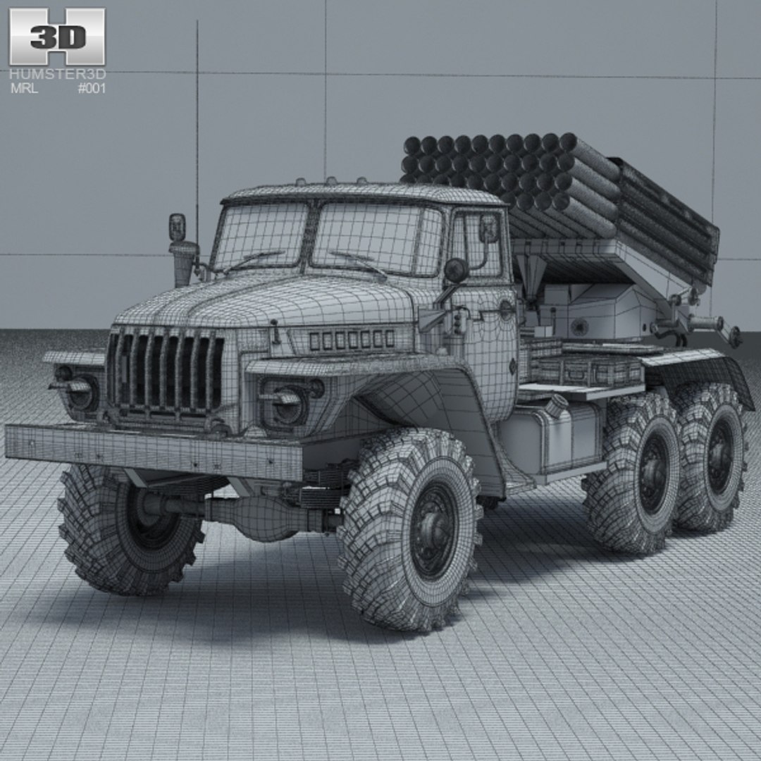 Bm-21 Grad Bm Model - TurboSquid 1226338