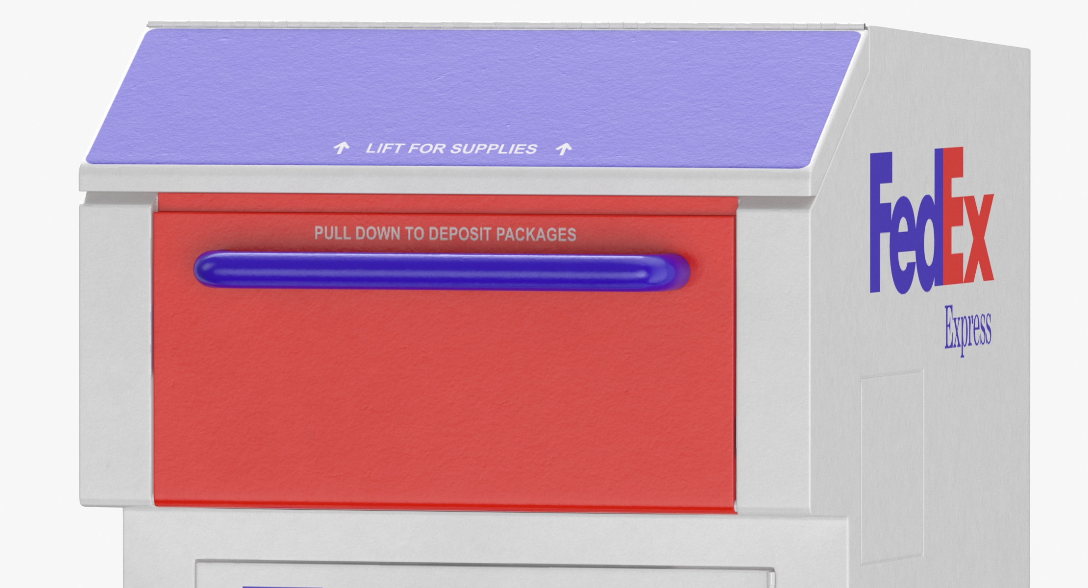 3D Package Drop Off Mailbox Clean and Dirty - TurboSquid 1874880