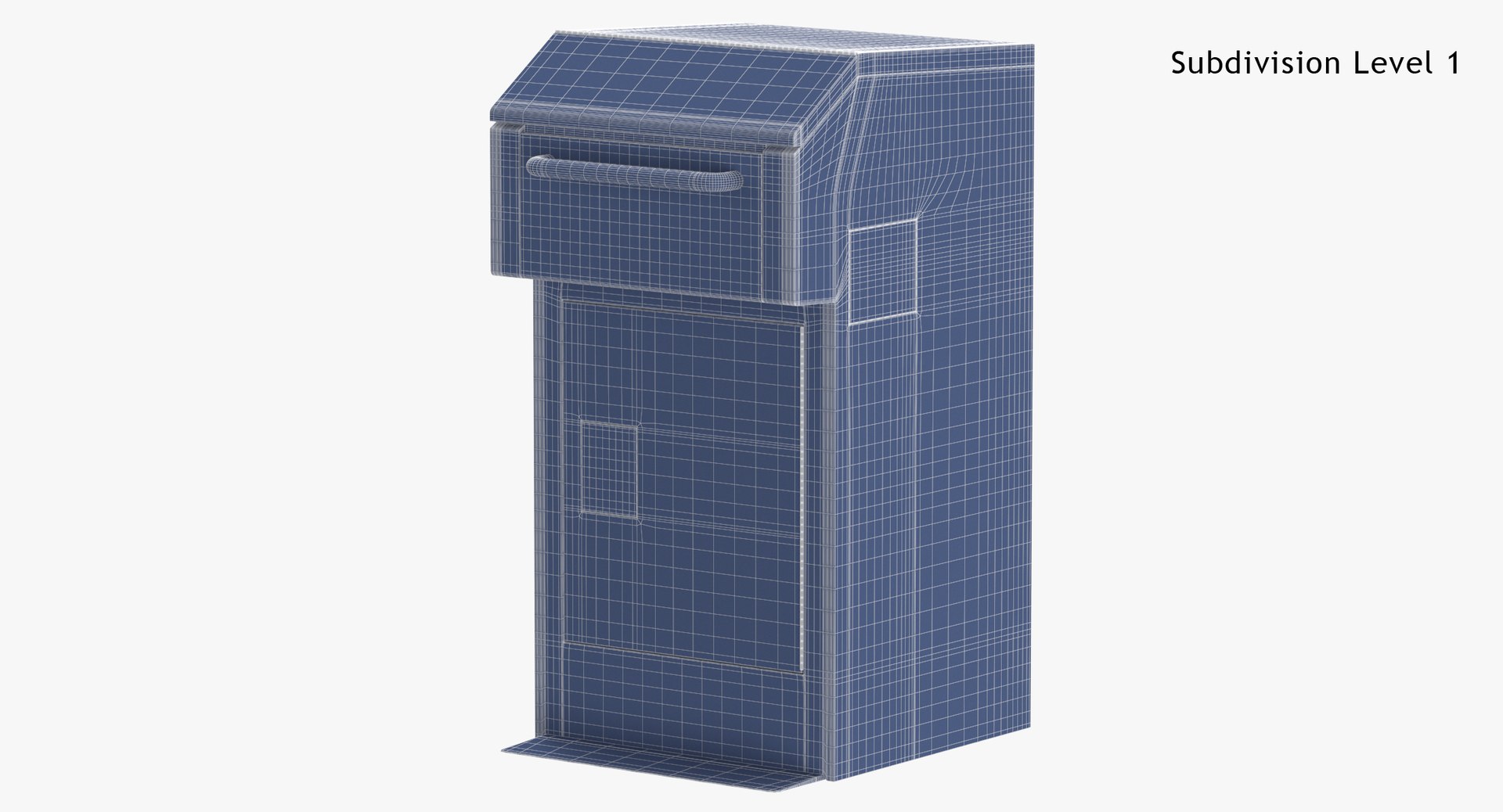 3D Package Drop Off Mailbox Clean and Dirty - TurboSquid 1874880