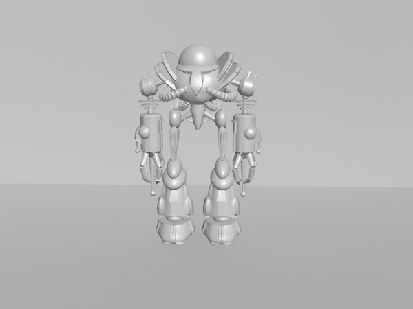 robot 3d max