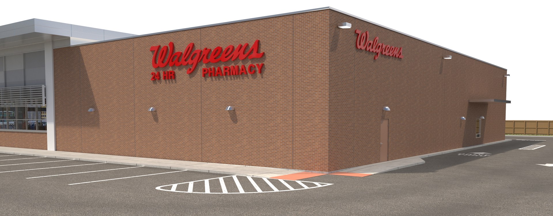 Walgreens Building Site 3D Model - TurboSquid 1238932