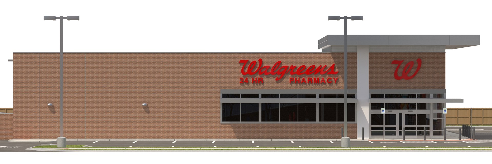 Walgreens Building Site 3D Model - TurboSquid 1238932