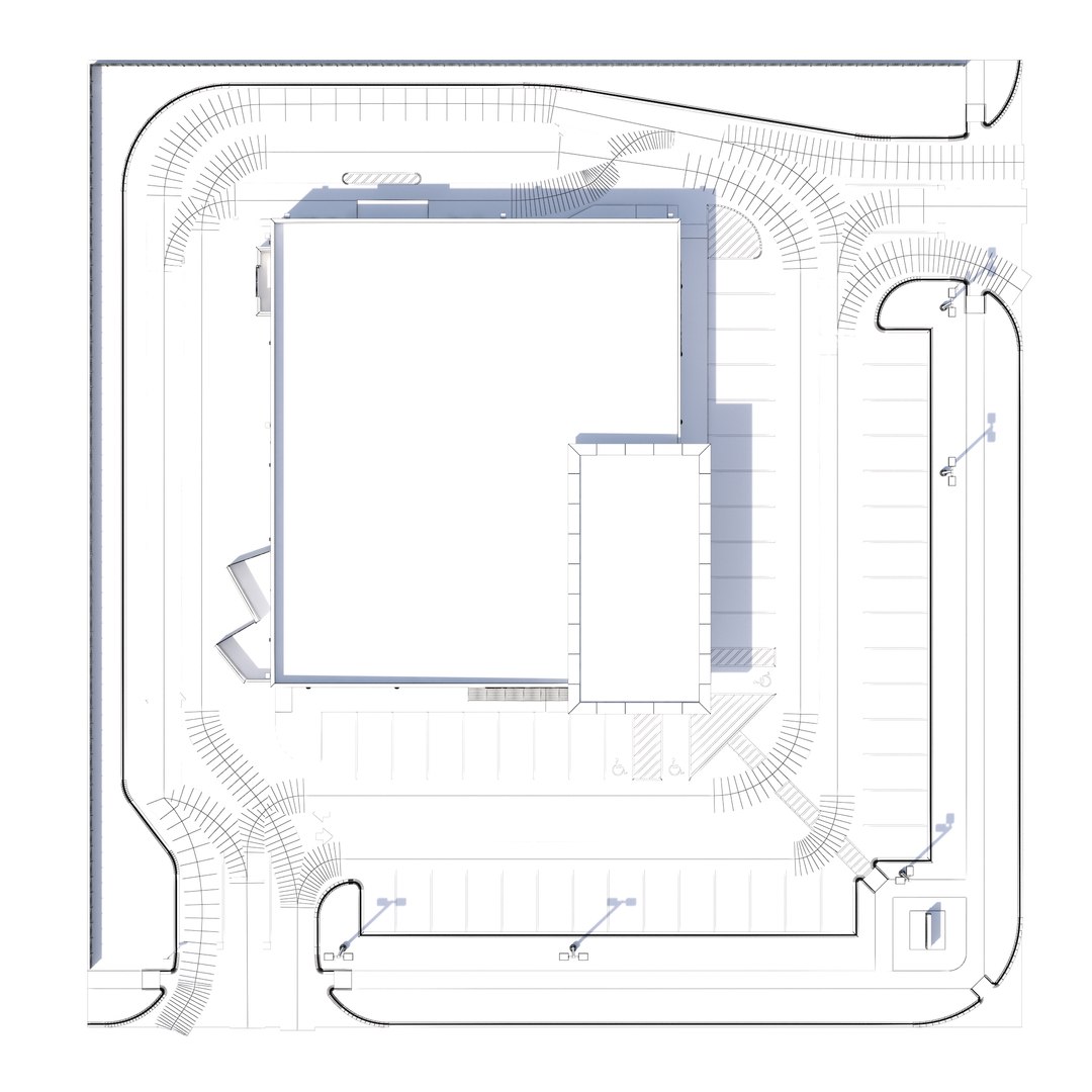 Walgreens building site 3D model - TurboSquid 1238932
