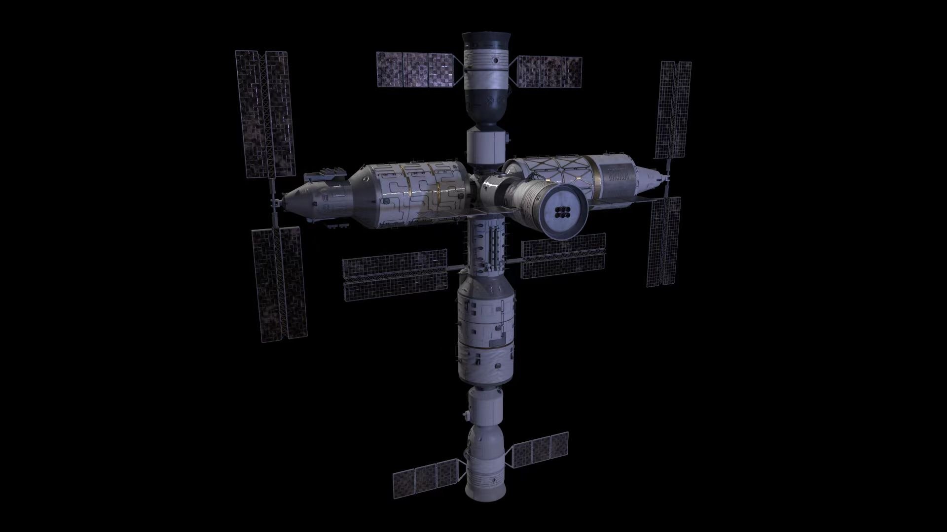 Tiangong 3D Model - TurboSquid 2225077