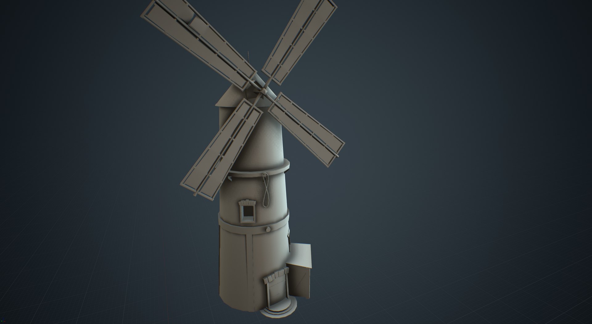 3D Windmill Old Wind Model - TurboSquid 1334557