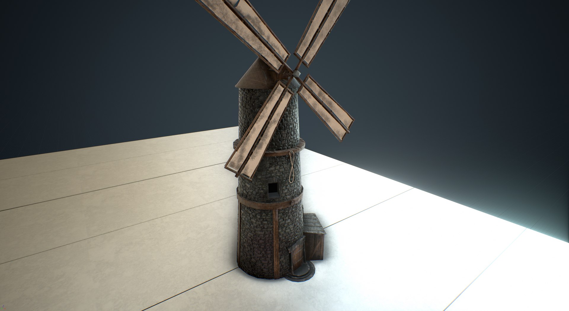 3D Windmill Old Wind Model - TurboSquid 1334557