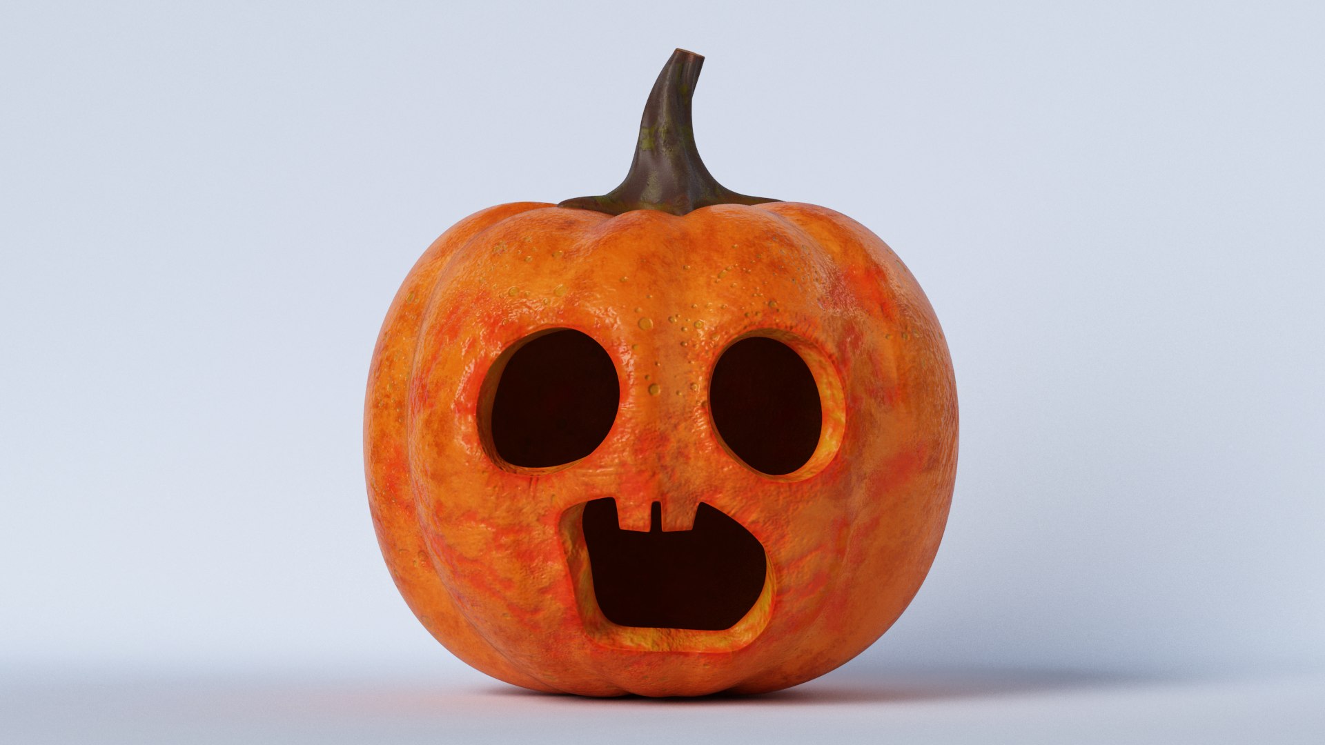 3D pumpkin face 08 model - TurboSquid 1532935