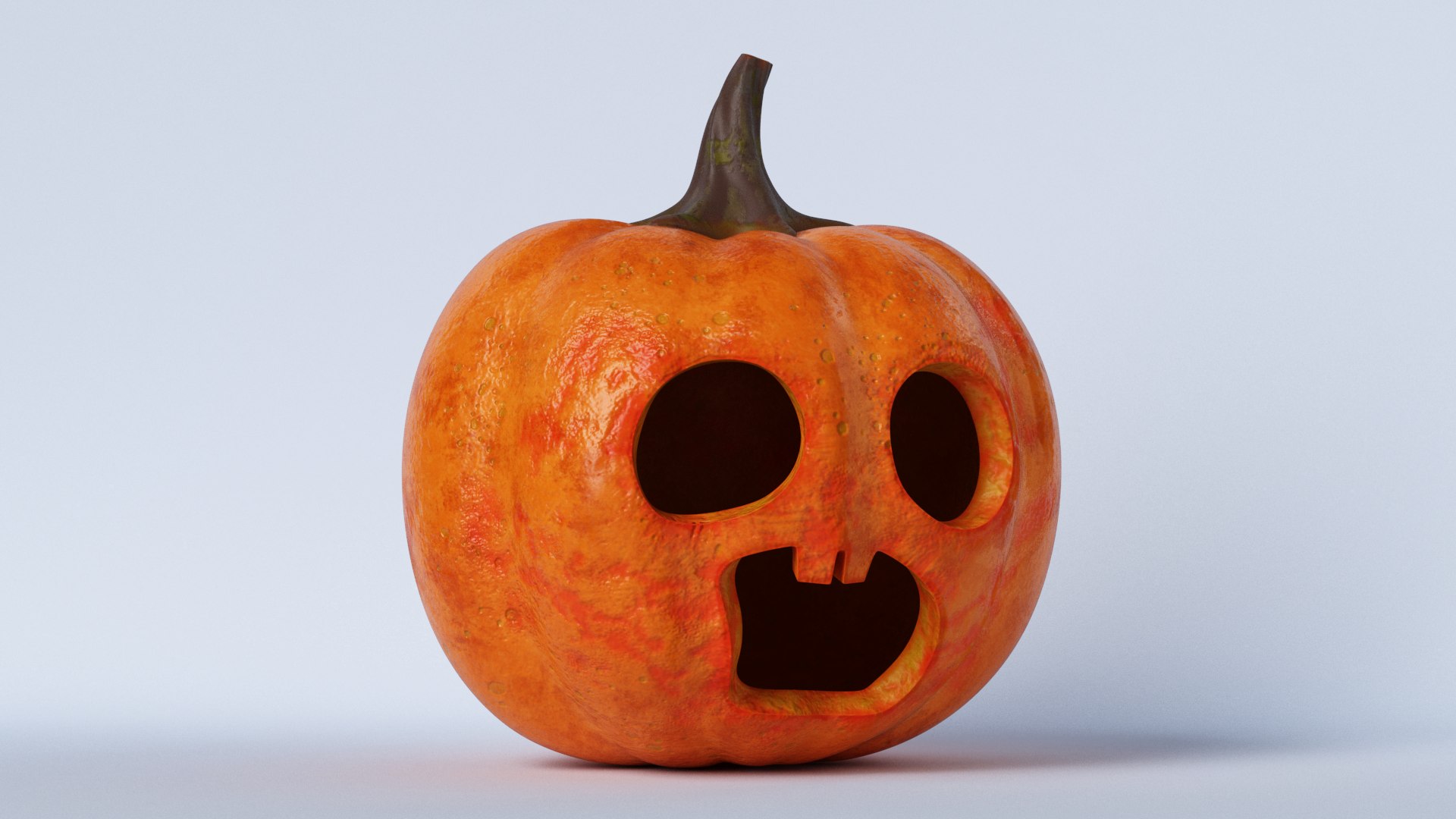 3D pumpkin face 08 model - TurboSquid 1532935