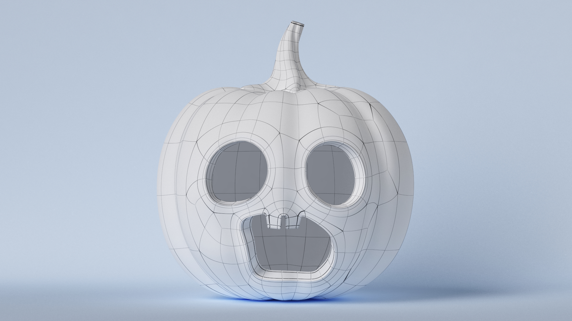 3D pumpkin face 08 model - TurboSquid 1532935