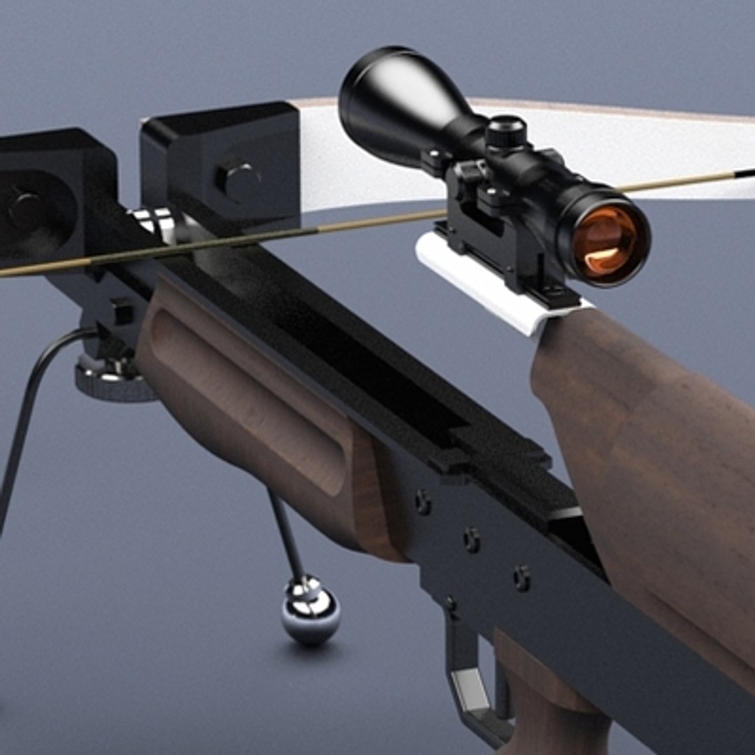 Sports Crossbow Shooting Targets 3d Model
