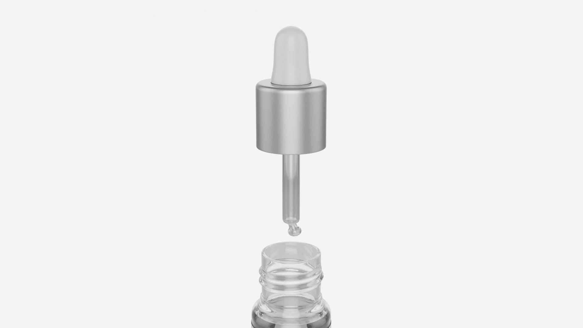 Small Dropper Bottle 3D - TurboSquid 1874169
