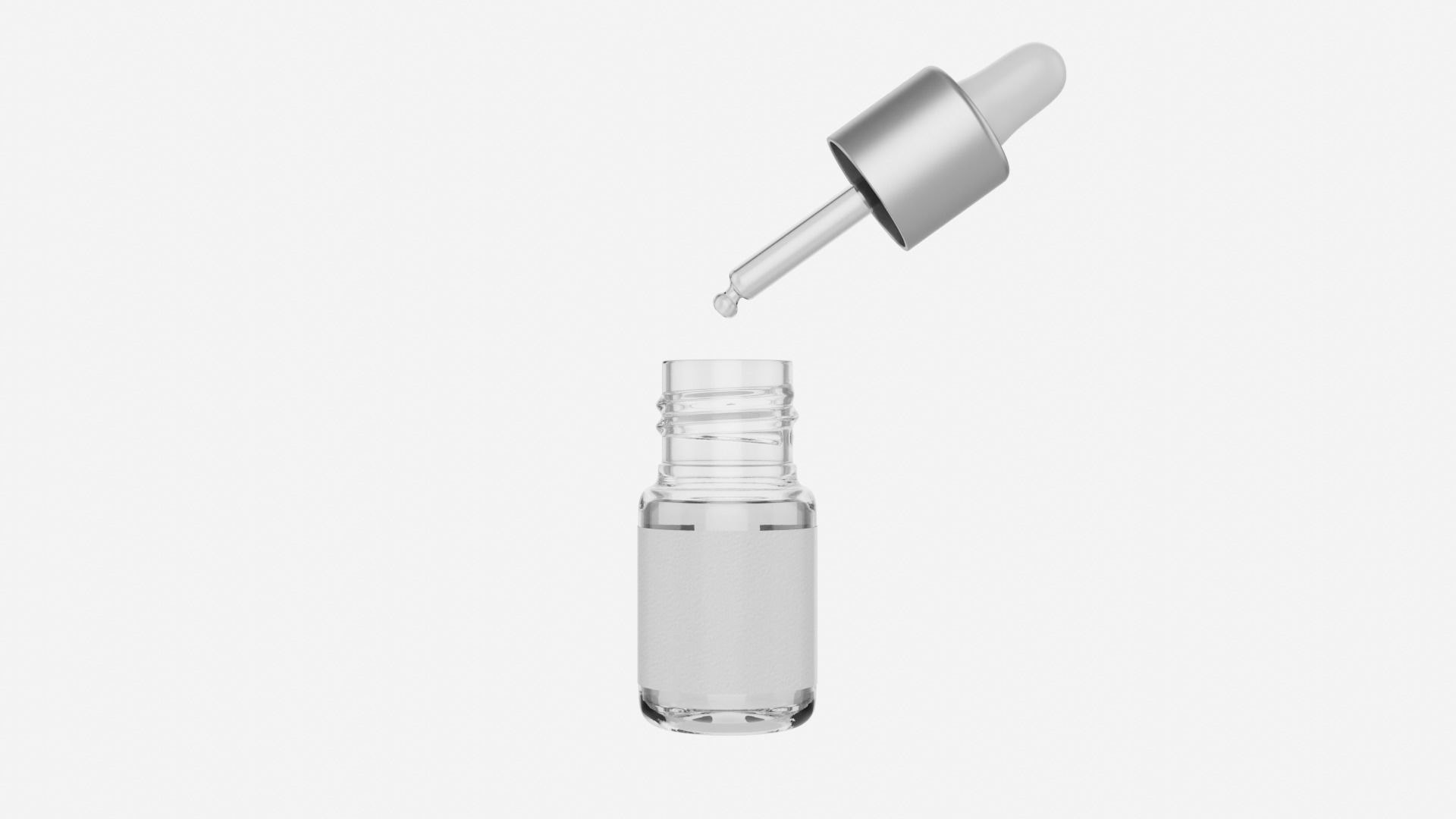 Small Dropper Bottle 3D - TurboSquid 1874169