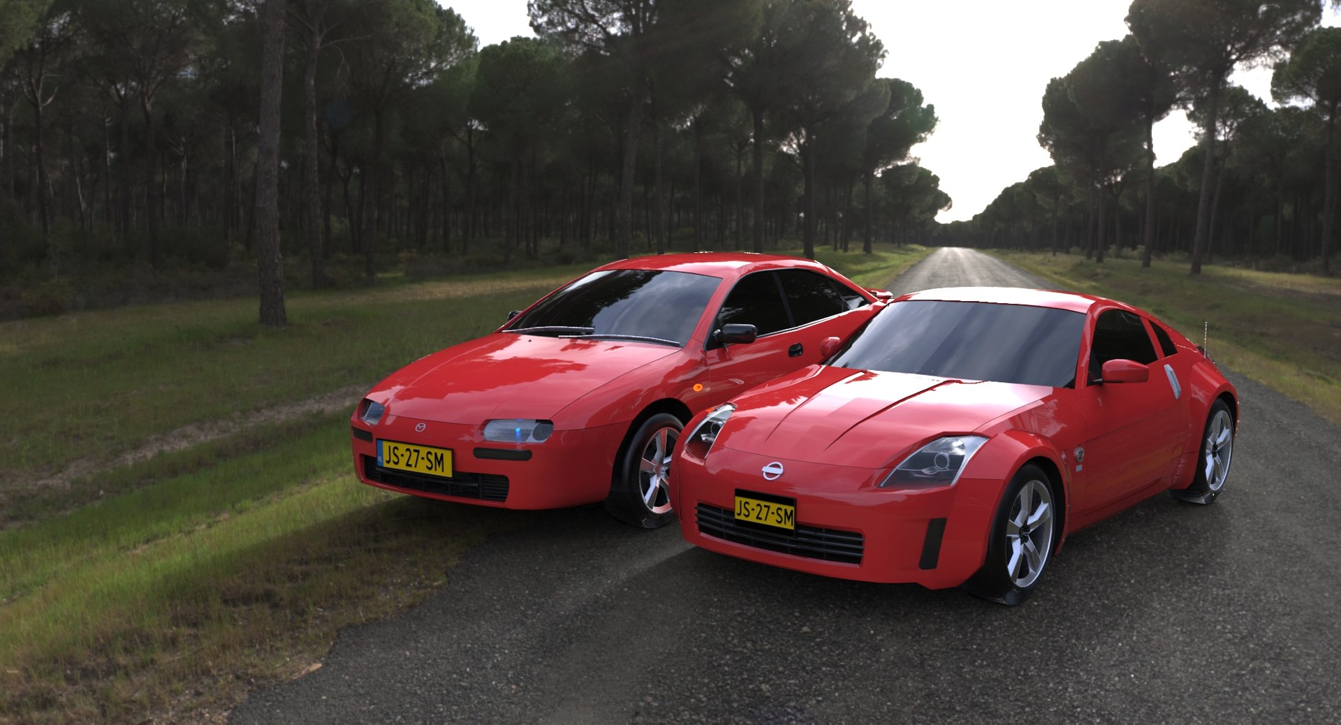Nissan 350z 3d Model