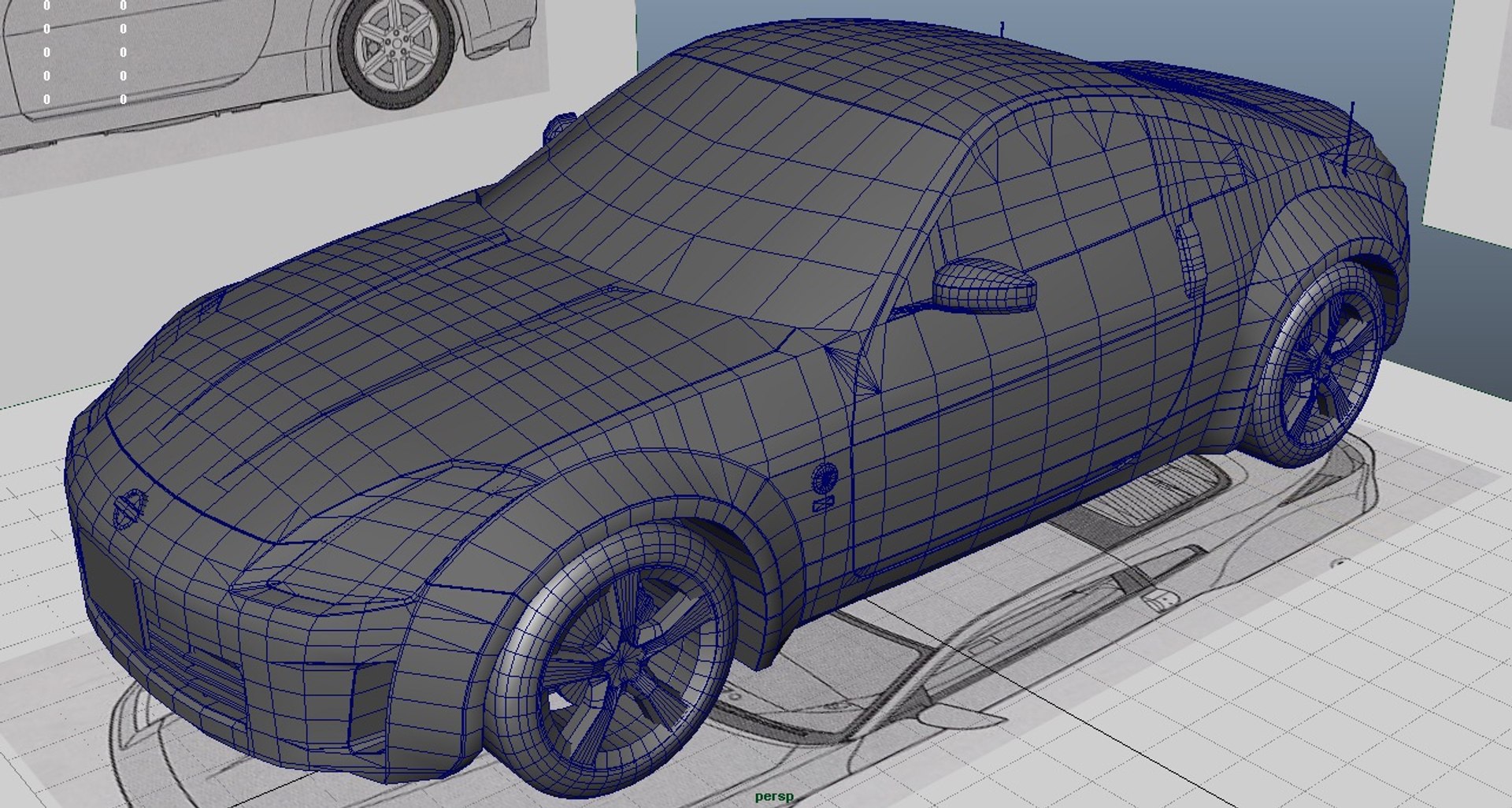 Nissan 350z 3d Model
