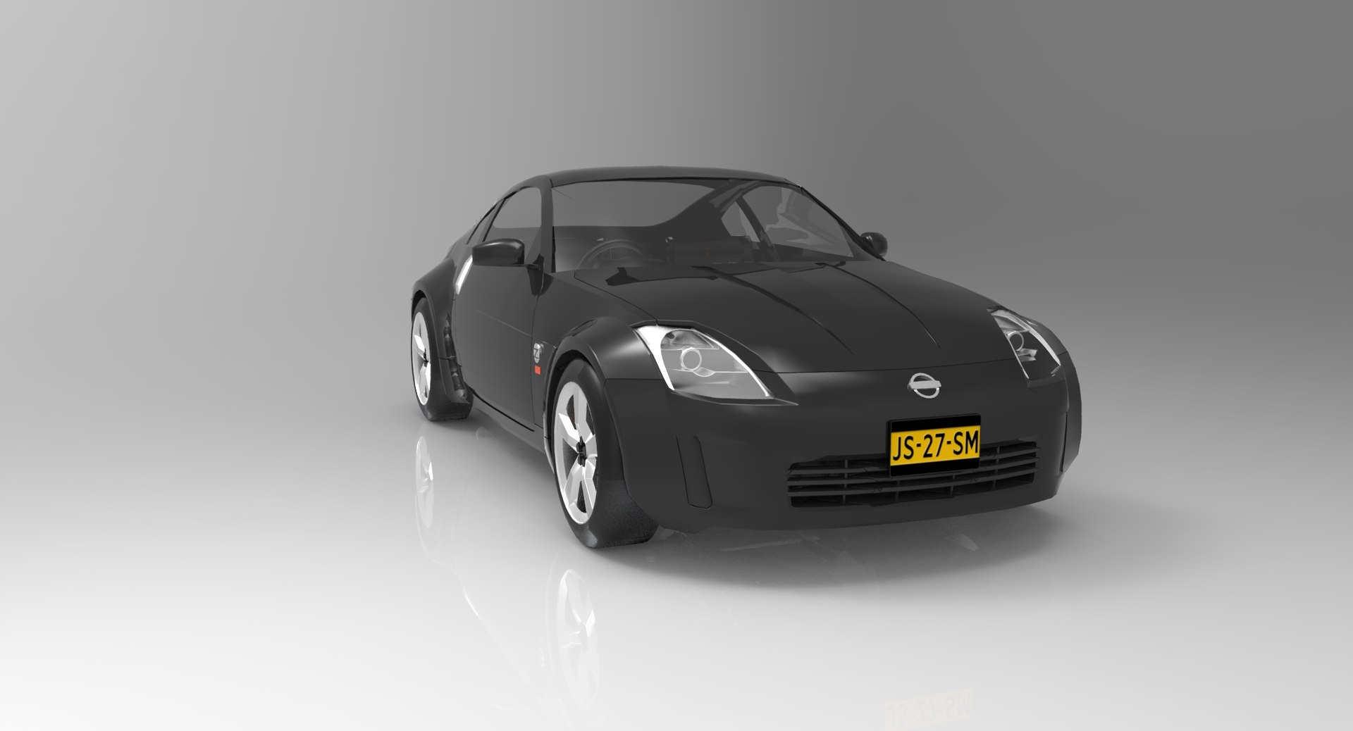 Nissan 350z 3d Model