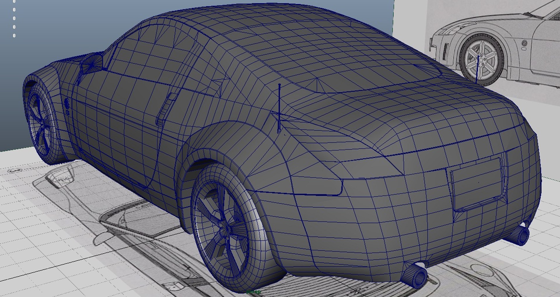 Nissan 350z 3d Model