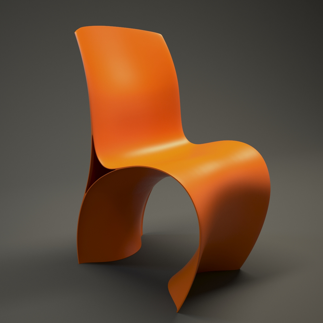 moroso skin chair 3d max